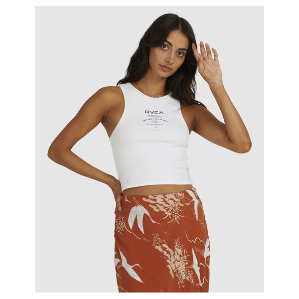 RVCA - Inside Tank - White - Womens-Tops : Outback Surf Shop | Pauanui ...