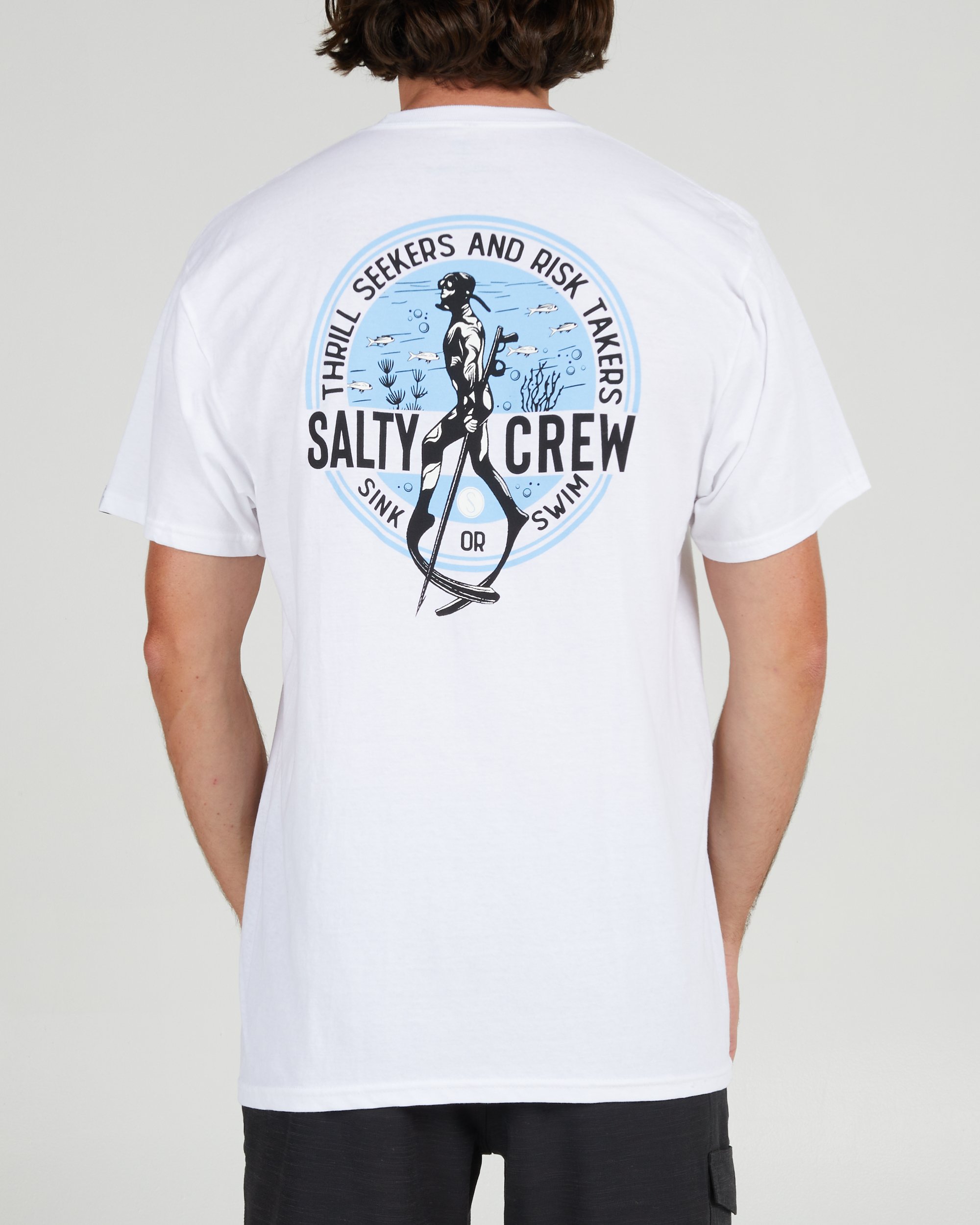 Salty Crew - Dive Bar Standard Tee - Mens-Tops : We stock the very ...