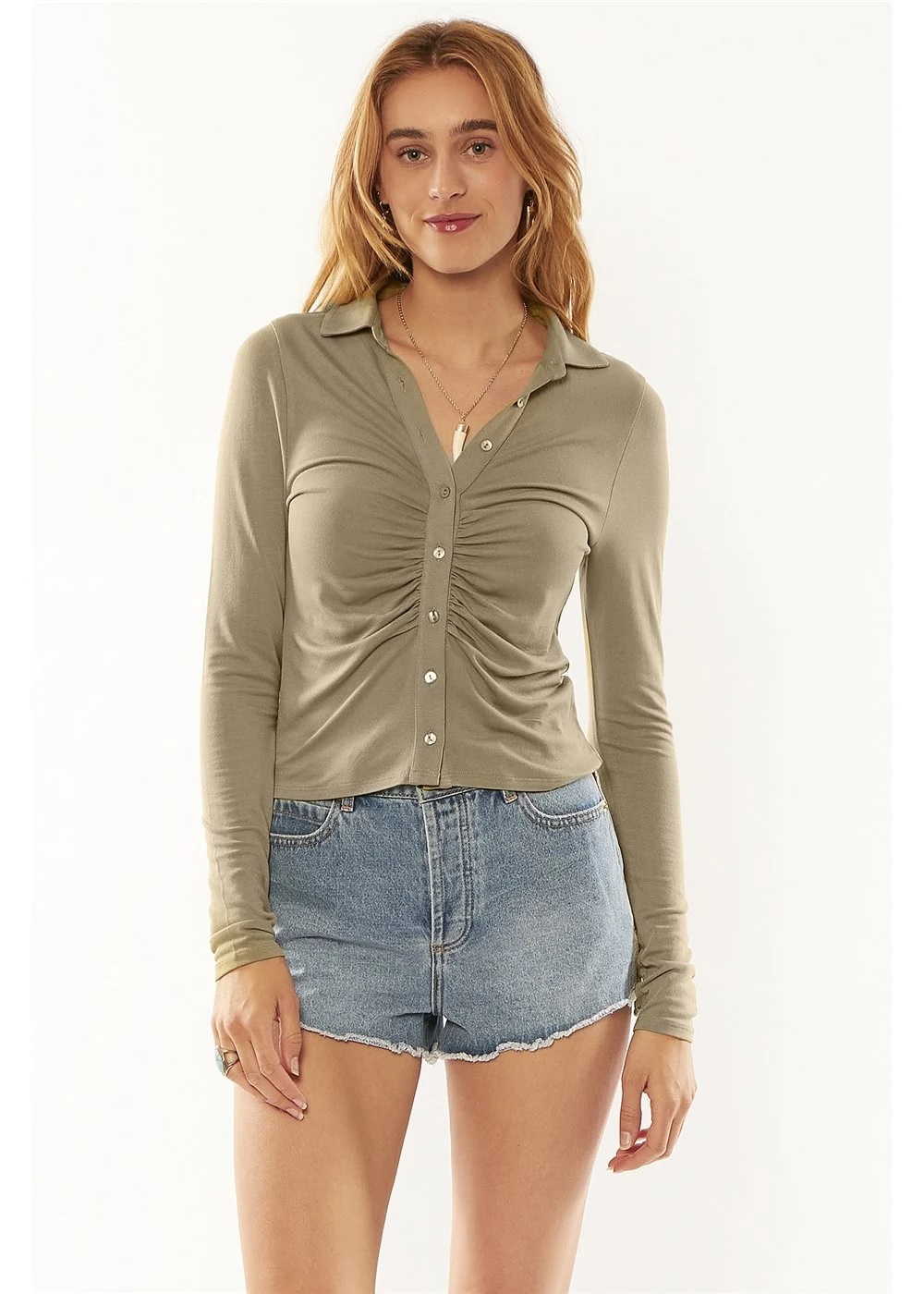 Amuse Society - Starlette Knit - Bay Leaf - Womens-Tops : Outback Surf ...