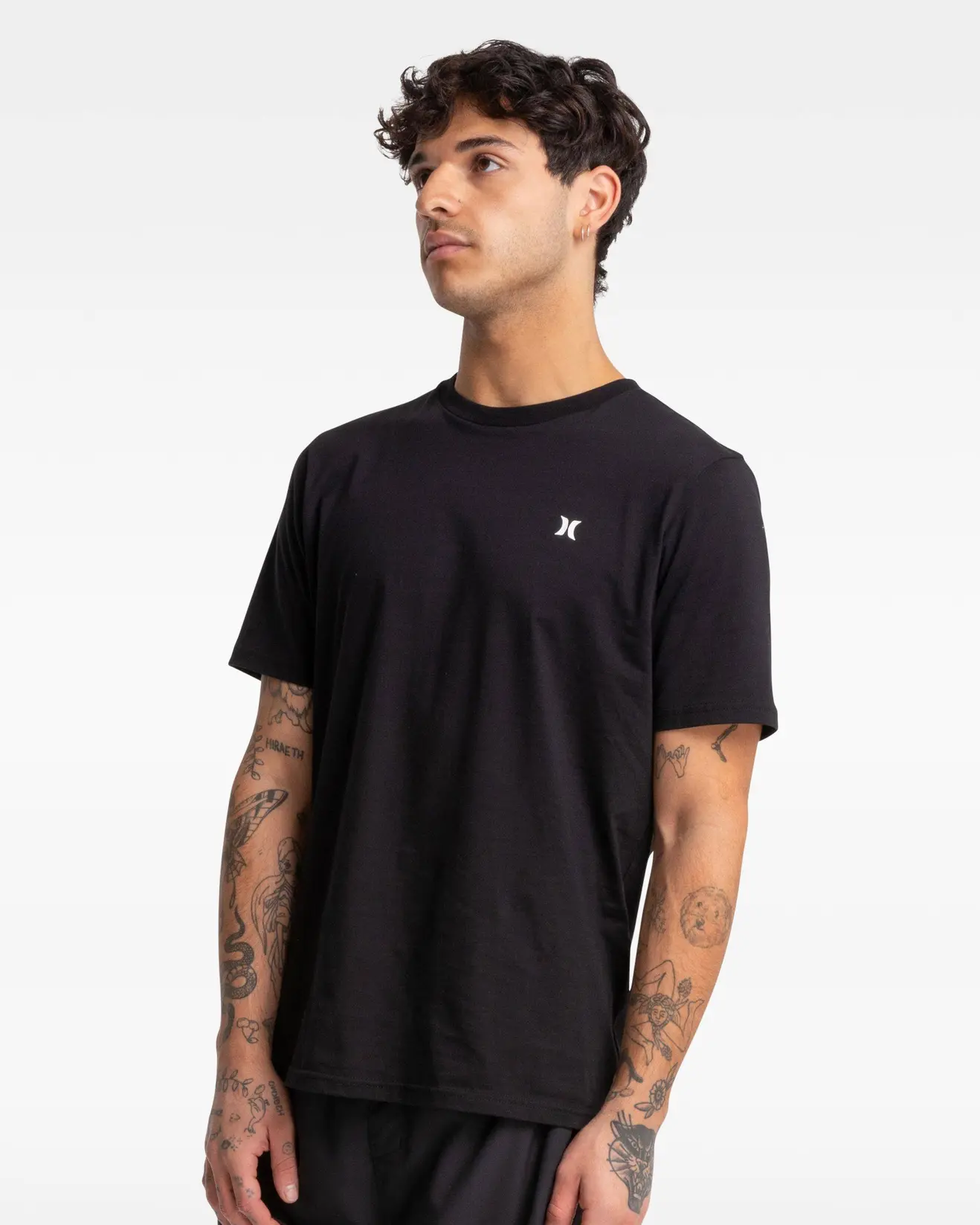 Hurley - Explore Icon Hurley Mens Tee - Black - Mens-Tops : We stock ...