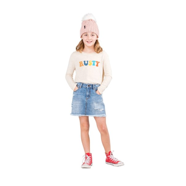 Rusty - Tomorrow Denim Skirt - Kids-Girls : Outback Surf Shop | Pauanui ...