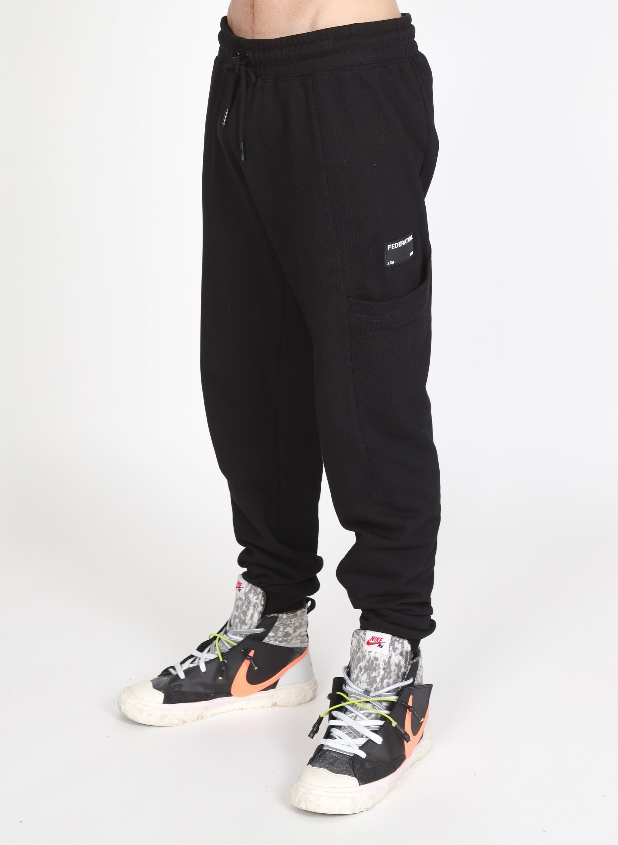 Federation - Cause Trackies - Black - Mens-Bottoms : We stock the very ...