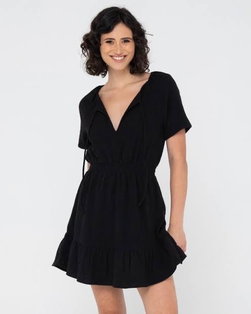 Rusty - Somewhere Dress - Black - Womens-Dresses : Outback Surf Shop ...