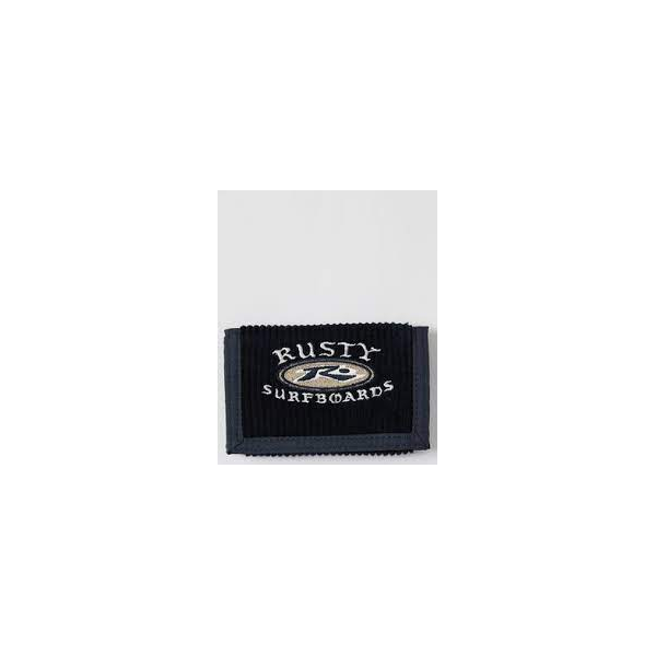 Rusty - Backtrack Tri-Fold Wallet - Navy Blue - Mens-Accessories ...